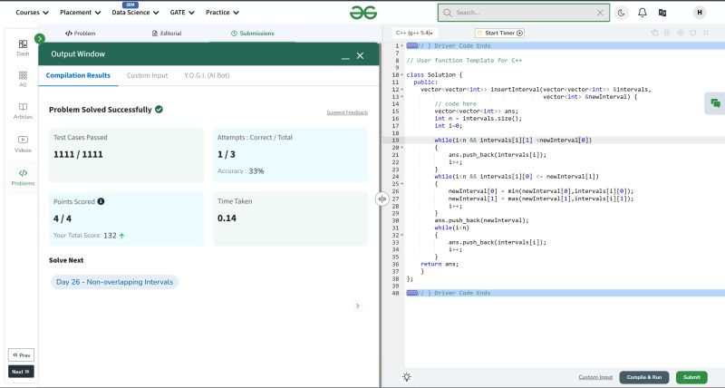 #geeksforgeeks #gfg #gfg160 #dsa #100daysofcode #codingchallenge ... #geeksforgeeks #gfg #gfg160 #dsa #100daysofcode #codingchallenge ...