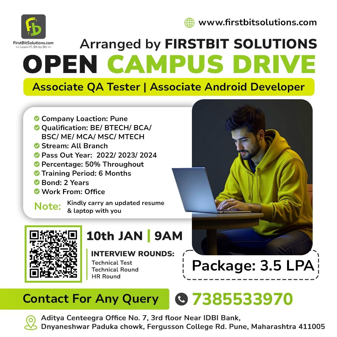 Sakshi Undare on LinkedIn: #techjobs #opencampusdrive # ... Sakshi Undare on LinkedIn: #techjobs #opencampusdrive # ...