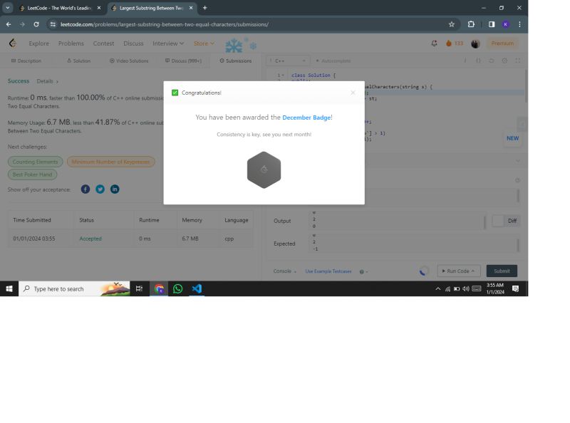 #leetcode #problemsolving #competitiveprogramming #consistencyiskey ... #leetcode #problemsolving #competitiveprogramming #consistencyiskey ...