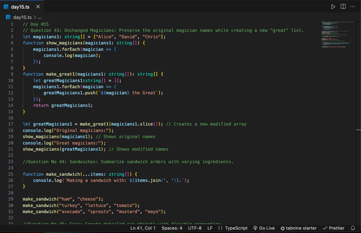Ali Shahzad on LinkedIn: #100daysoftypescript #typescript # ... Ali Shahzad on LinkedIn: #100daysoftypescript #typescript # ...