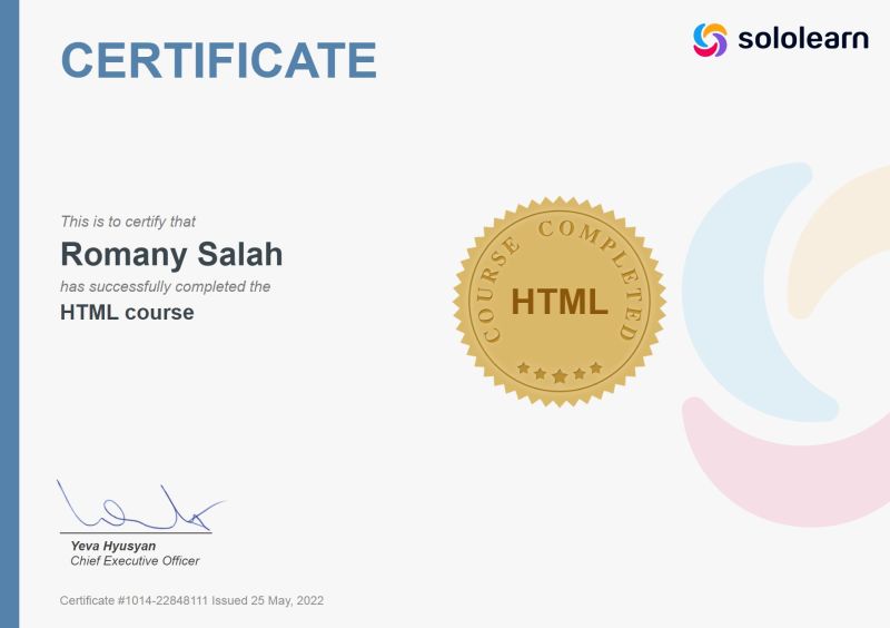 Romany Salah on LinkedIn: I’m happy to share that I’ve obtained a ... Romany Salah on LinkedIn: I’m happy to share that I’ve obtained a ...