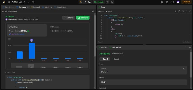 Abhishek Subi on LinkedIn: This is my second coding in leetcode using ... Abhishek Subi on LinkedIn: This is my second coding in leetcode using ...