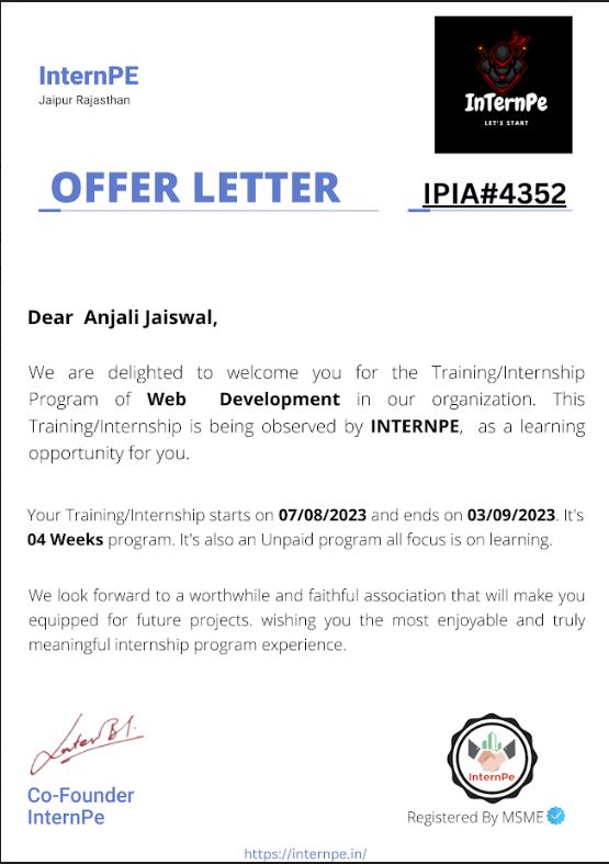 Hello All, I am excited to share that I ahve been selected for Hello All, I am excited to share that I ahve been selected for
