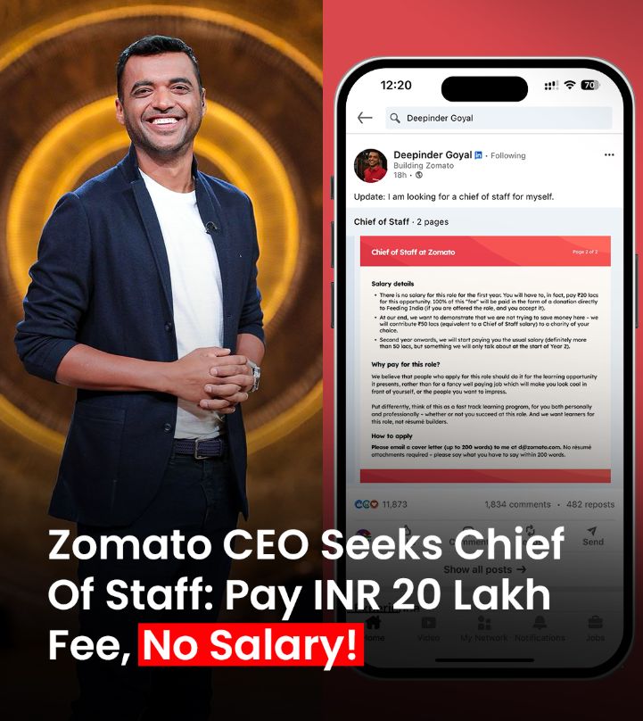 Chirag Paneliya on LinkedIn: #news #zomato #hiring #chiefostaff # ... Chirag Paneliya on LinkedIn: #news #zomato #hiring #chiefostaff # ...