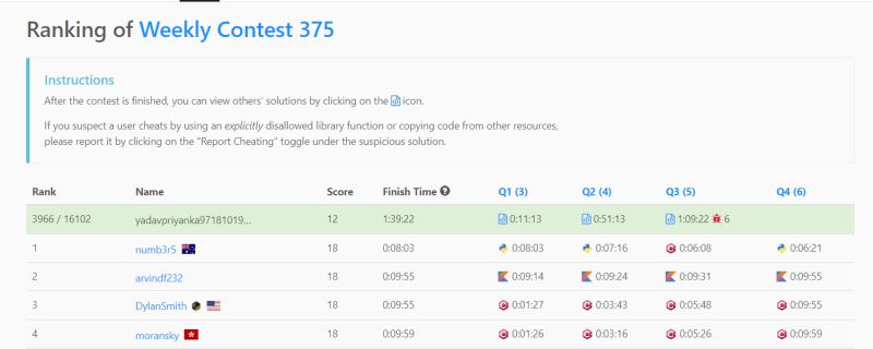 Priyanka Yadav on LinkedIn: #leetcode #codingchallenges # ... Priyanka Yadav on LinkedIn: #leetcode #codingchallenges # ...