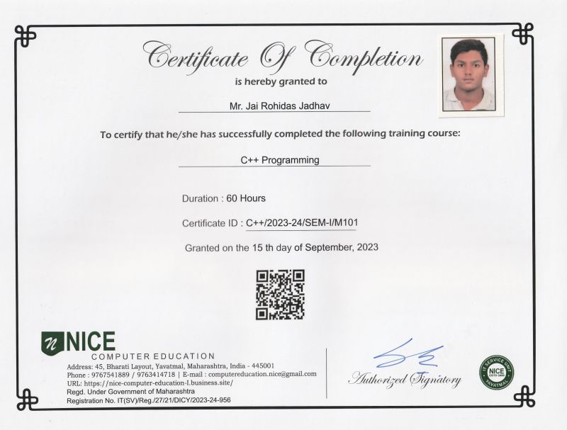 Jai Jadhav on LinkedIn: #cplusplus #programmingexcellence #codewithjai ... Jai Jadhav on LinkedIn: #cplusplus #programmingexcellence #codewithjai ...