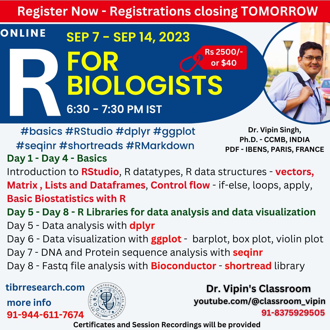 Dr. Vipin Singh on LinkedIn: #r_for_biologists #bioinformatics #biology ... Dr. Vipin Singh on LinkedIn: #r_for_biologists #bioinformatics #biology ...