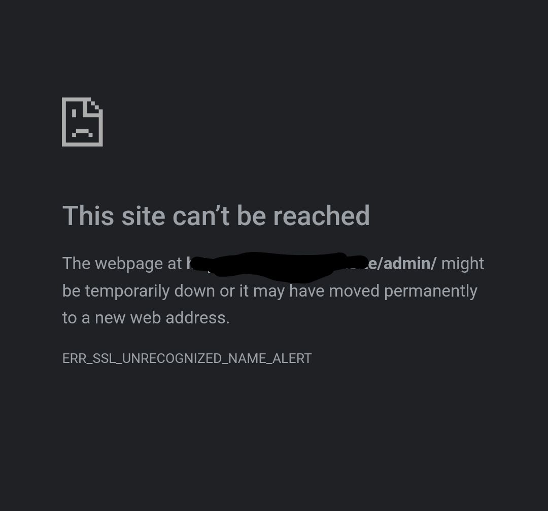 I am Facing a persistent ERR_QUIC_PROTOCOL_ERROR with Nginx Proxy ... I am Facing a persistent ERR_QUIC_PROTOCOL_ERROR with Nginx Proxy ...