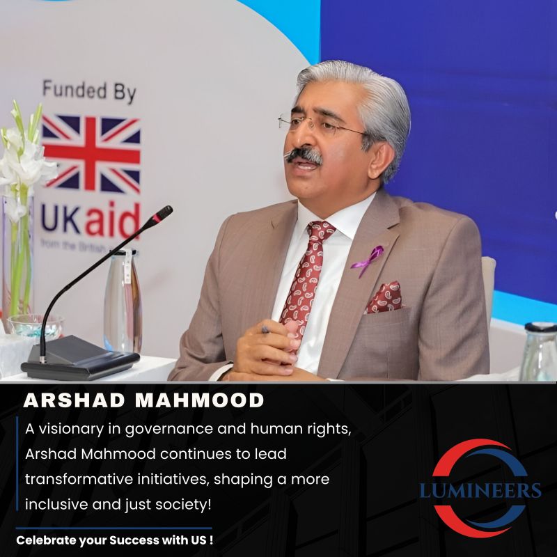 Highlighting Arshad Mahmood, an accomplished development sector leader ... Highlighting Arshad Mahmood, an accomplished development sector leader ...