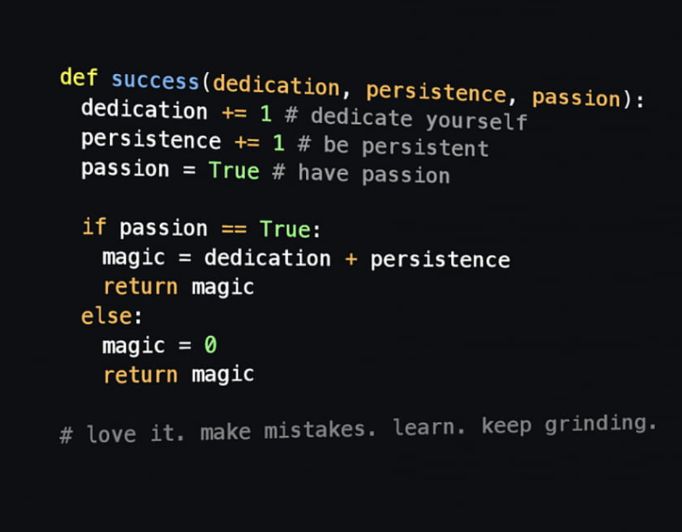 #python #codinglife #learningtocode #success #keepgrinding | Nick Gejadze #python #codinglife #learningtocode #success #keepgrinding | Nick Gejadze