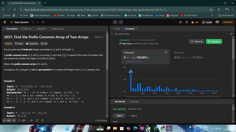 Raja Kumar on LinkedIn: #leetcode #codingjourney #problemsolving #dsa #c Raja Kumar on LinkedIn: #leetcode #codingjourney #problemsolving #dsa #c