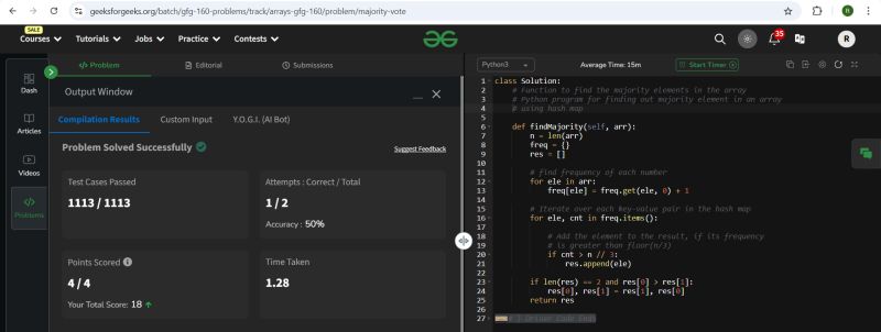 Rahul Bharuka on LinkedIn: #gfg160 #geekstreak2024 #python #dsa #gfg160 ... Rahul Bharuka on LinkedIn: #gfg160 #geekstreak2024 #python #dsa #gfg160 ...