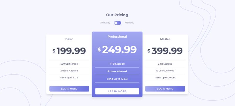 Praul Ayar on LinkedIn: Built pricing toggle component using ReactJs ... Praul Ayar on LinkedIn: Built pricing toggle component using ReactJs ...