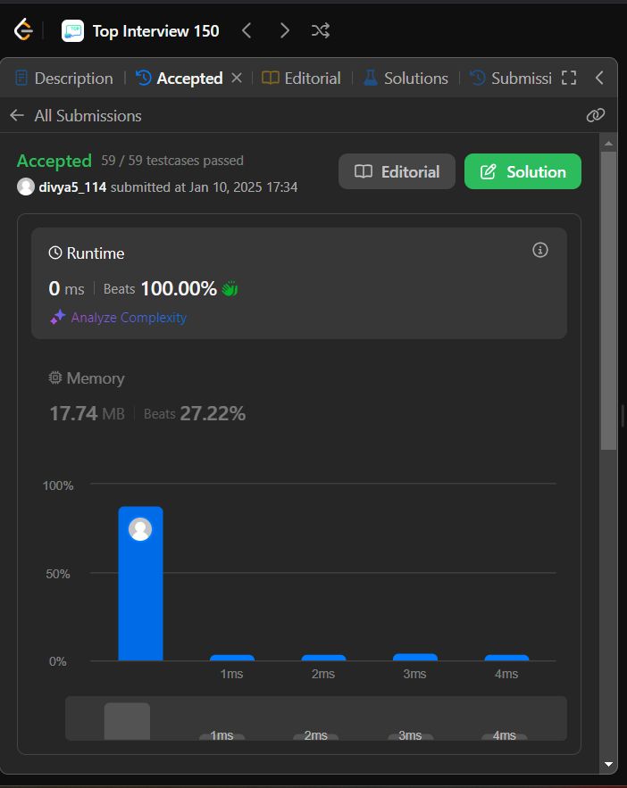 Divya . on LinkedIn: #codinglife #leetcode #problemsolving #persistence ... Divya . on LinkedIn: #codinglife #leetcode #problemsolving #persistence ...