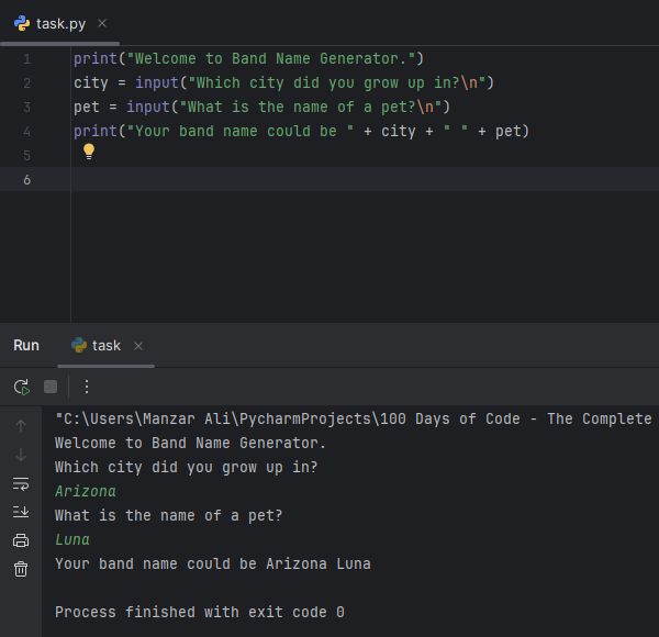 Muhammad Saleh Wangani on LinkedIn: #100daysofcode #python #coding # ... Muhammad Saleh Wangani on LinkedIn: #100daysofcode #python #coding # ...