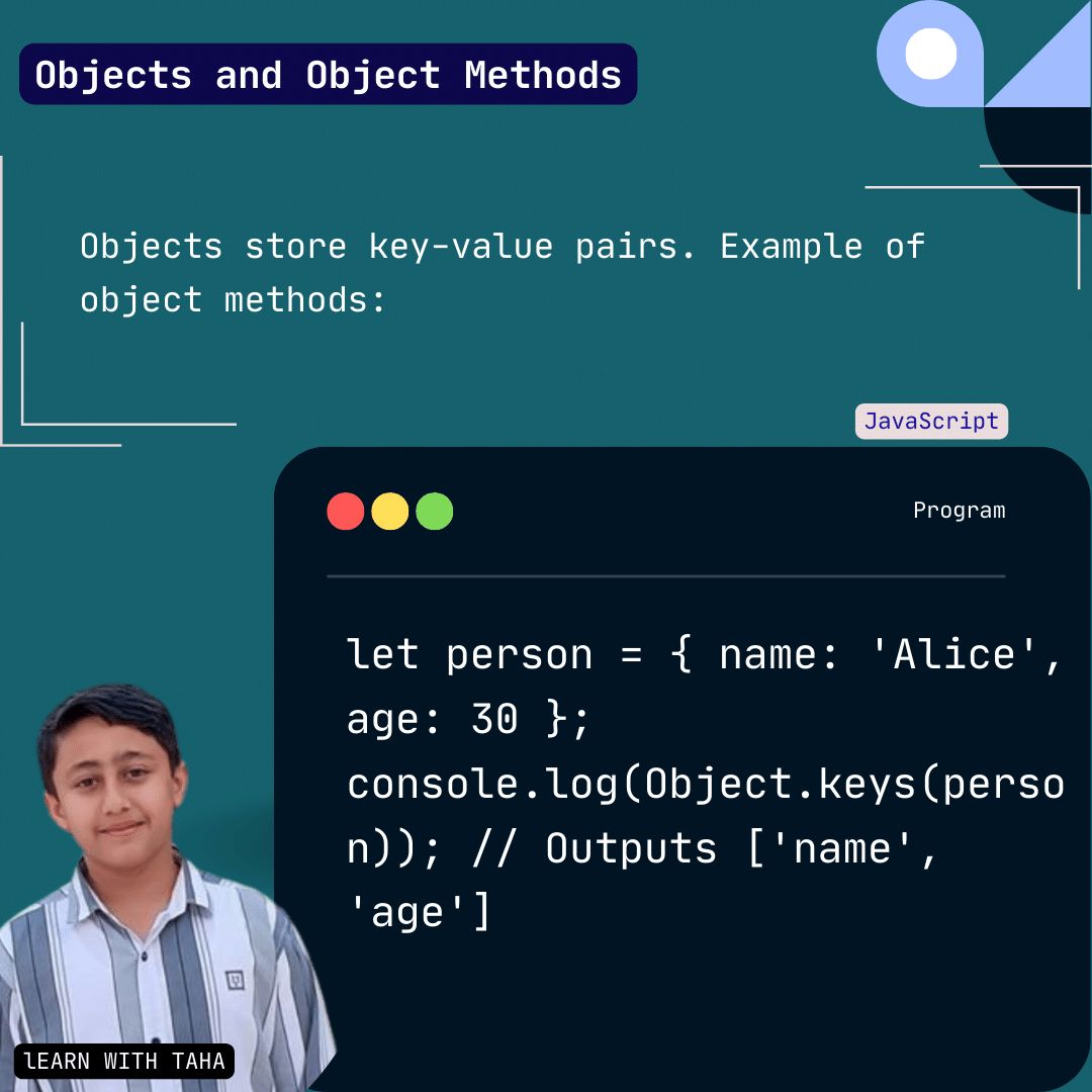 Taha Yaseen on LinkedIn: #object #javascript Taha Yaseen on LinkedIn: #object #javascript