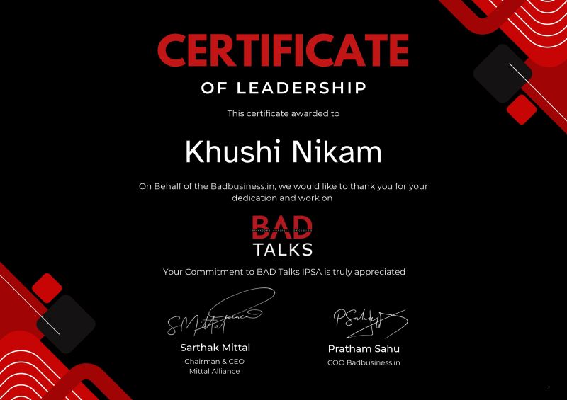 Khushi Nikam on LinkedIn: 🌟 Thrilled to share my experience as a core ... Khushi Nikam on LinkedIn: 🌟 Thrilled to share my experience as a core ...