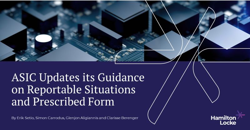 Amiinah D. on LinkedIn: ASIC Updates its Guidance on Reportable ... Amiinah D. on LinkedIn: ASIC Updates its Guidance on Reportable ...