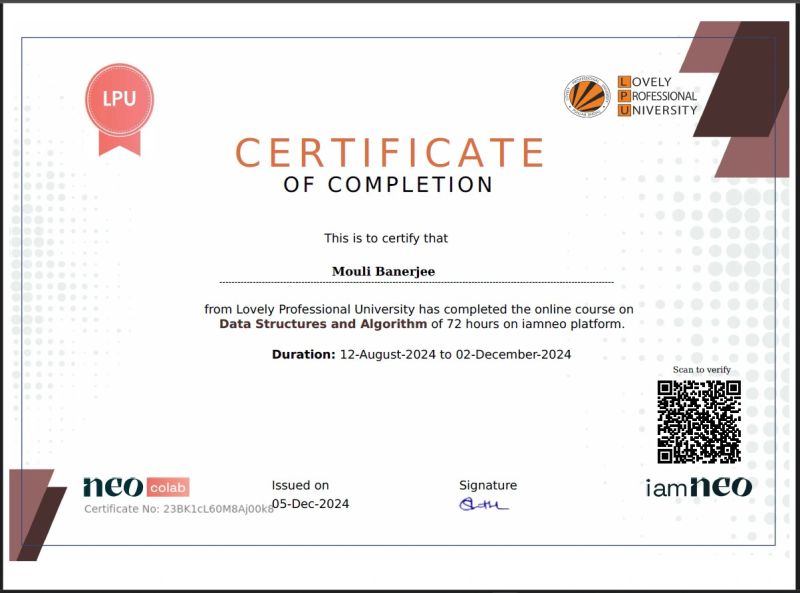 #dsa #neocolab #coding #problemsolving #learning #milestone | MOULI ... #dsa #neocolab #coding #problemsolving #learning #milestone | MOULI ...