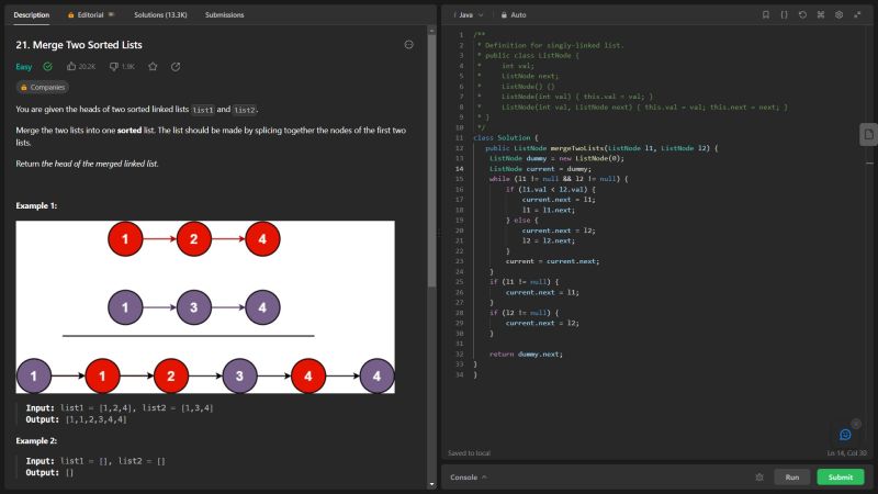 Kunal Sonawane on LinkedIn: #leetcode21 #day64 #100daysofdsa Kunal Sonawane on LinkedIn: #leetcode21 #day64 #100daysofdsa