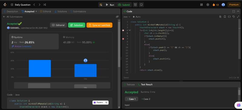 Sudharsan T on LinkedIn: #leetcode #java #algorithm #stringmanipulation ... Sudharsan T on LinkedIn: #leetcode #java #algorithm #stringmanipulation ...