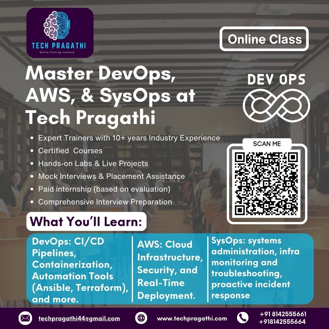 TECH PRAGATHI on LinkedIn: #devops #aws #sysops #cloudcomputing # ... TECH PRAGATHI on LinkedIn: #devops #aws #sysops #cloudcomputing # ...