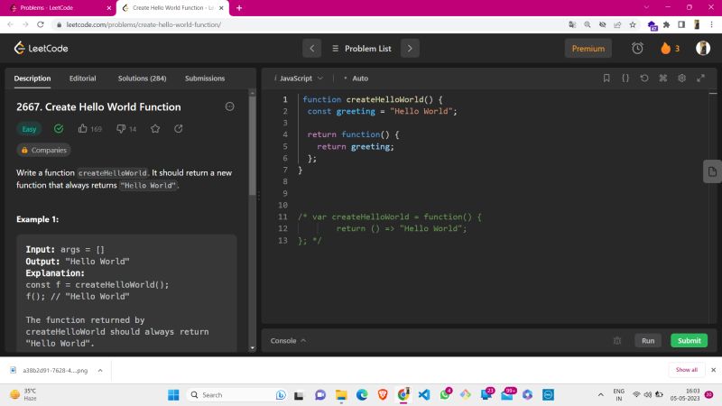 Swarnavo Pramanik on LinkedIn: #helloconnections #leetcodejschallenge # ... Swarnavo Pramanik on LinkedIn: #helloconnections #leetcodejschallenge # ...