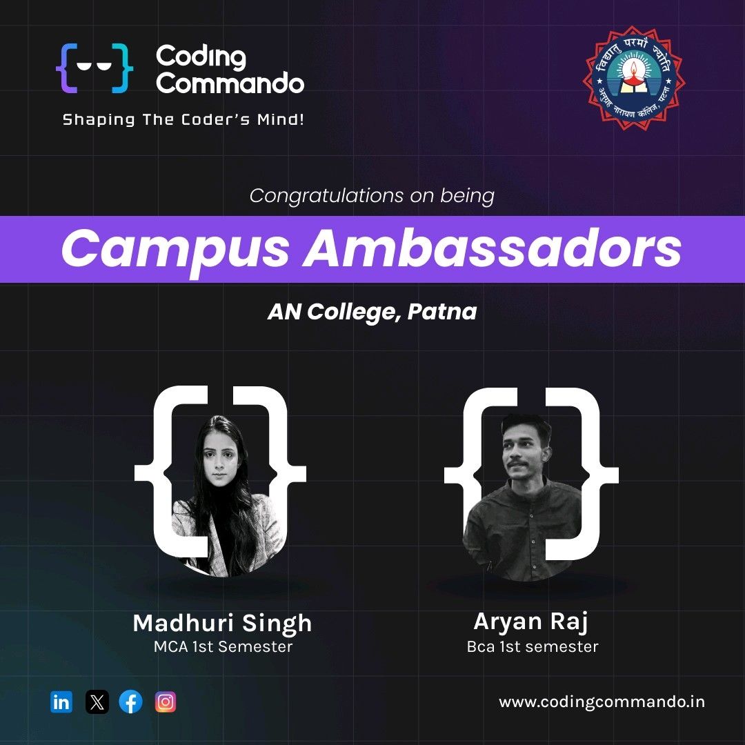 #codingcourse #codingcommando #codinganddecoding #ambassador | Coding ... #codingcourse #codingcommando #codinganddecoding #ambassador | Coding ...