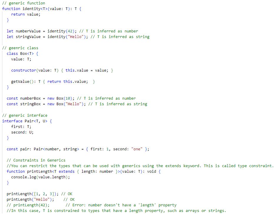 #softwaredevelopment #typescript #generics | Aymen FARHANI #softwaredevelopment #typescript #generics | Aymen FARHANI