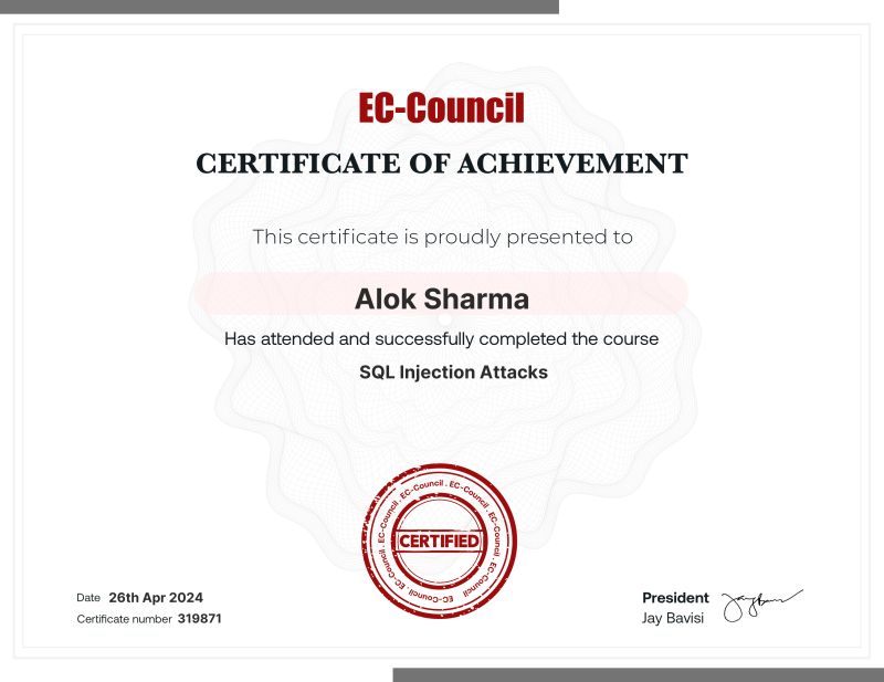 Alok Sharma on LinkedIn: #sql #cybersecurity Alok Sharma on LinkedIn: #sql #cybersecurity