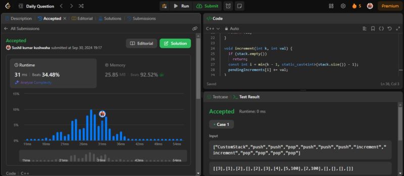 Sushil kumar kushwaha on LinkedIn: #100daysofcodingchallenge #leetcode ... Sushil kumar kushwaha on LinkedIn: #100daysofcodingchallenge #leetcode ...