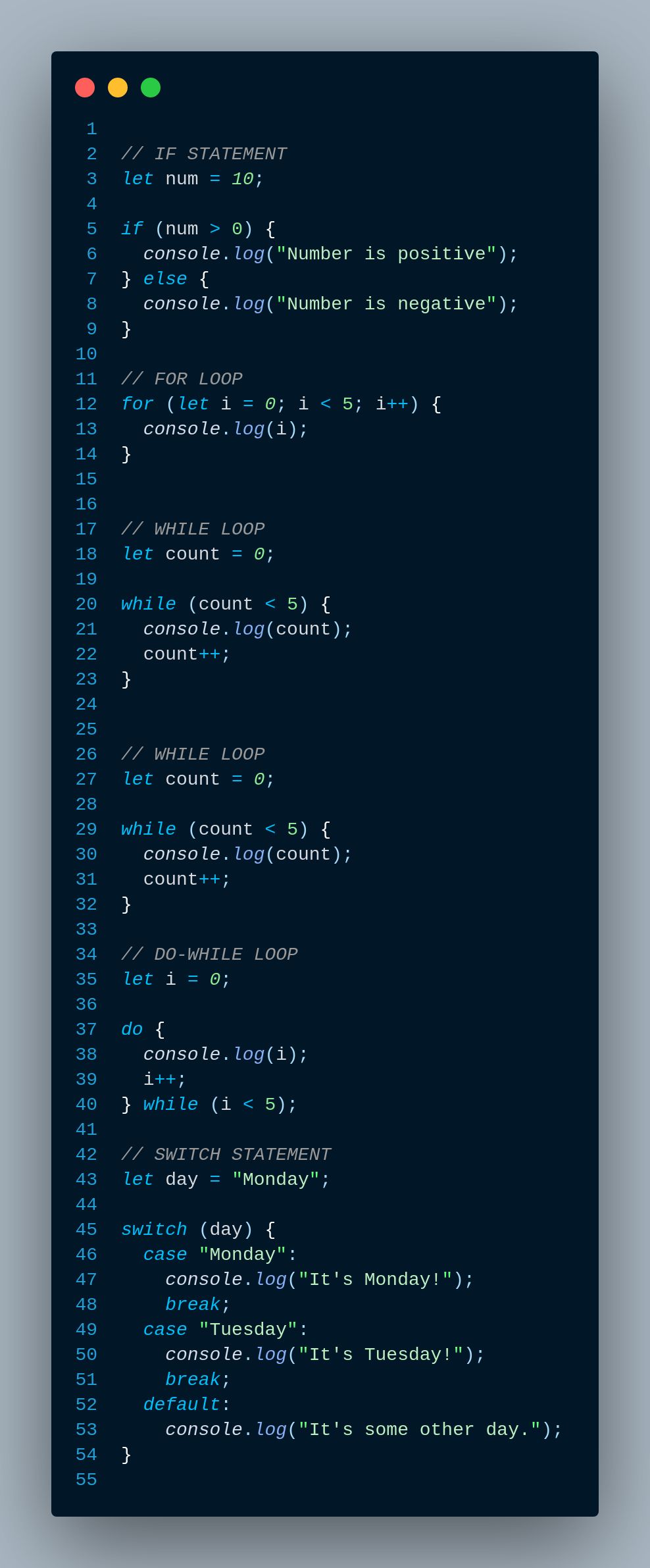 #javascript #forloop #ifelse #controlflow #frontenddevelopment… | Enock O. #javascript #forloop #ifelse #controlflow #frontenddevelopment… | Enock O.
