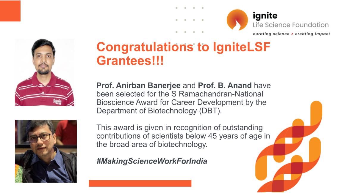 Ignite Life Science Foundation posted on LinkedIn Ignite Life Science Foundation posted on LinkedIn