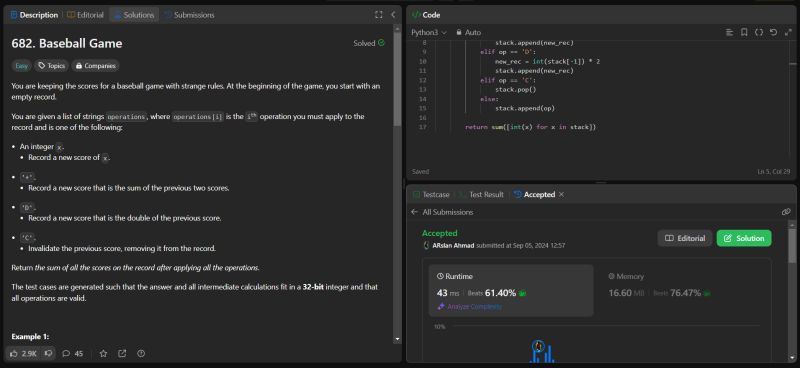ARslan Ahmad on LinkedIn: #leetcode #python #problemsolving # ... ARslan Ahmad on LinkedIn: #leetcode #python #problemsolving # ...