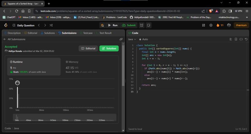 Aditya Konda on LinkedIn: #50dayscodingchallenge #leetcode # ... Aditya Konda on LinkedIn: #50dayscodingchallenge #leetcode # ...