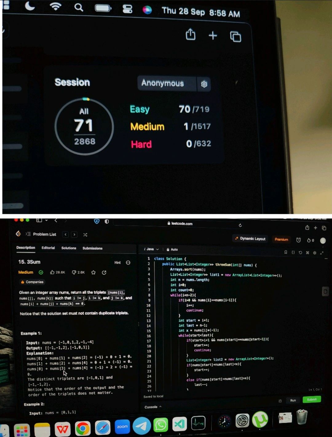 Resolved my first LeetCode problem! 🚀💻 | Aryav Luna posted on the topic ... Resolved my first LeetCode problem! 🚀💻 | Aryav Luna posted on the topic ...