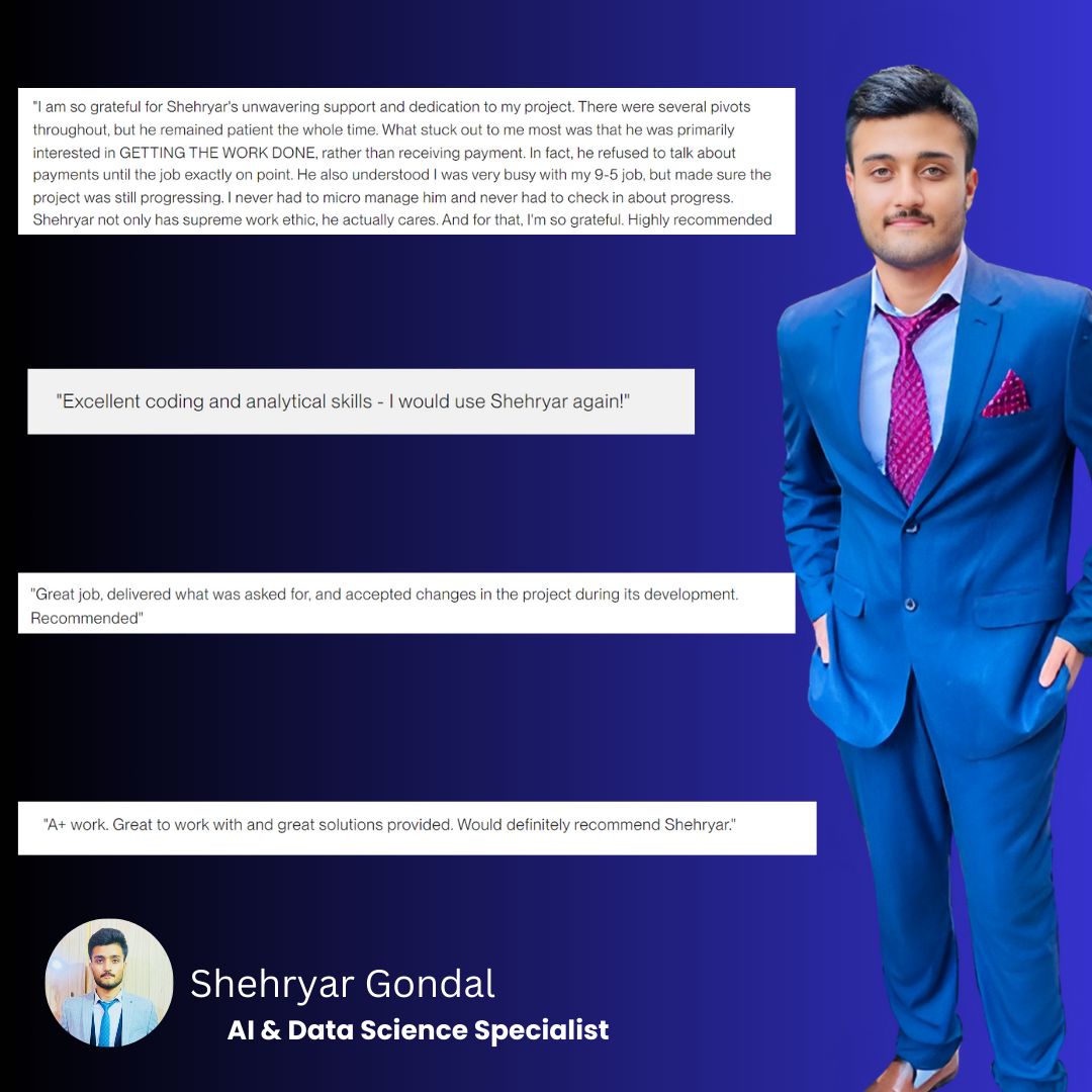 Shehryar Gondal on LinkedIn: I don’t just build AI models. I deliver ... Shehryar Gondal on LinkedIn: I don’t just build AI models. I deliver ...