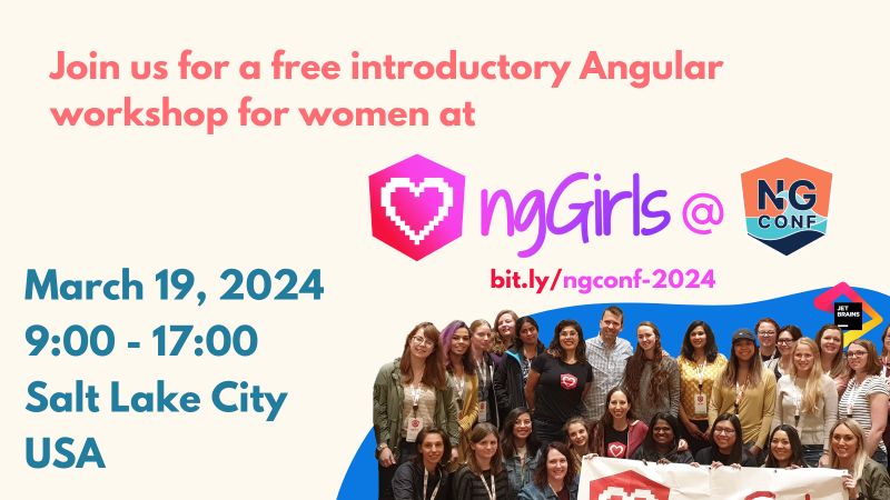 AngularGirls on LinkedIn: #angular #workshops AngularGirls on LinkedIn: #angular #workshops