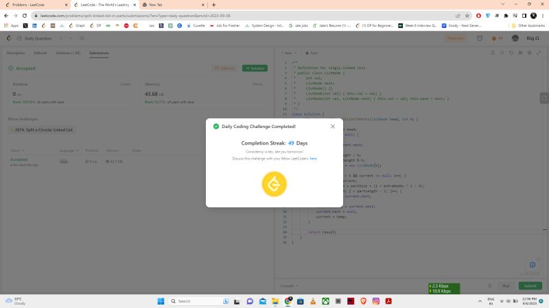 #365daysofcode #100daysofcode #leetcode #dsa #problemoftheday #potd ... #365daysofcode #100daysofcode #leetcode #dsa #problemoftheday #potd ...