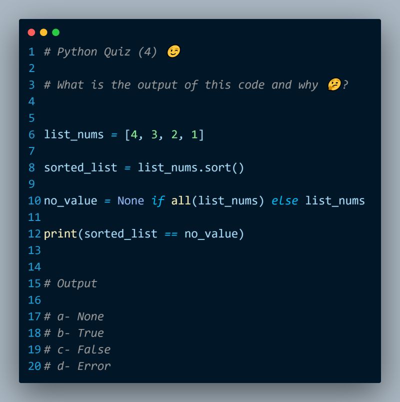 Mahmoud EL-kariouny on LinkedIn: #python #pythonprogramming # ... Mahmoud EL-kariouny on LinkedIn: #python #pythonprogramming # ...