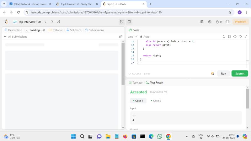 Kiruthika R on LinkedIn: Completed Day 43 of my coding challenge on ... Kiruthika R on LinkedIn: Completed Day 43 of my coding challenge on ...