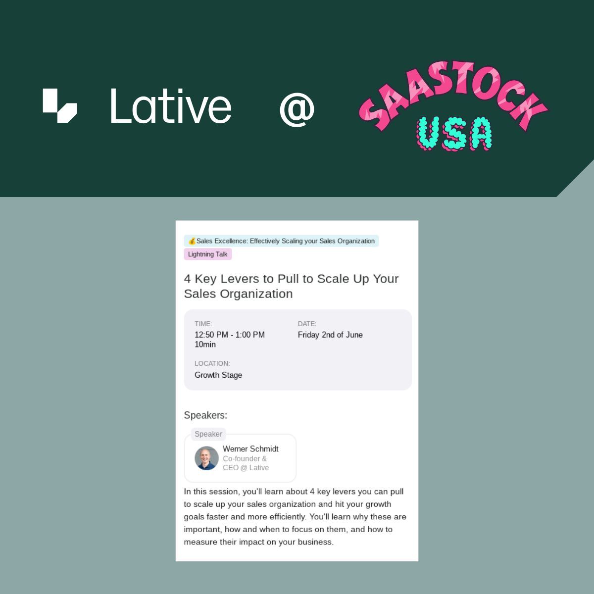 Lative auf LinkedIn: #sales #salesmanagement #saas #saasstartups # ... Lative auf LinkedIn: #sales #salesmanagement #saas #saasstartups # ...