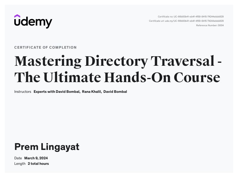 Prem Lingayat on LinkedIn: Completed Prem Lingayat on LinkedIn: Completed