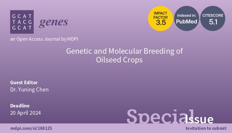 Genes MDPI on LinkedIn: Special Issue aims to review progress made in ... Genes MDPI on LinkedIn: Special Issue aims to review progress made in ...