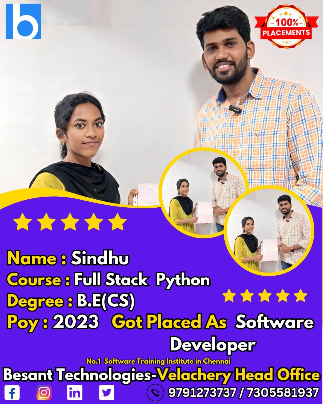 Besant technologies velachery on LinkedIn: #pythonfullstack #python # ... Besant technologies velachery on LinkedIn: #pythonfullstack #python # ...