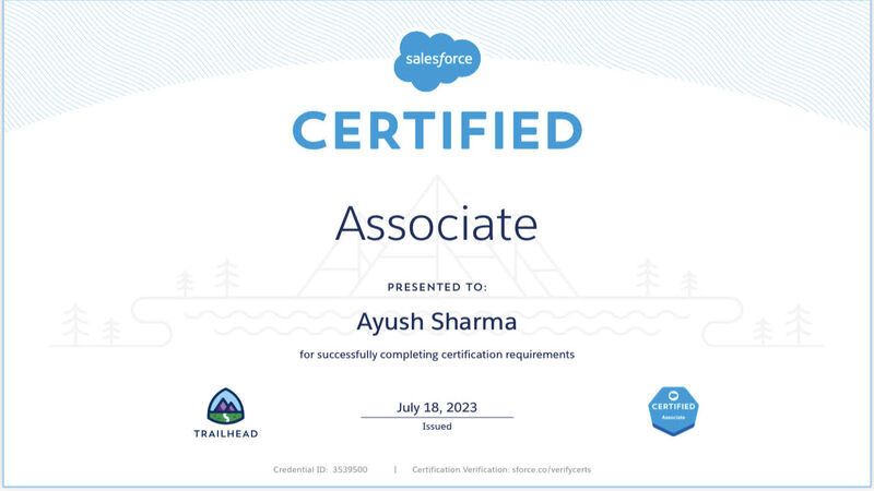Ayush Sharma on LinkedIn: #connections #career #wipro #salesforce # ... Ayush Sharma on LinkedIn: #connections #career #wipro #salesforce # ...