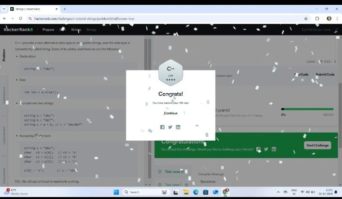 Guru Prasath on LinkedIn: #hackerrank #cplusplus #programmingjourney # ... Guru Prasath on LinkedIn: #hackerrank #cplusplus #programmingjourney # ...