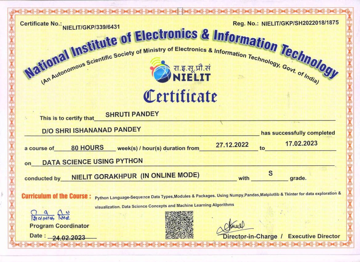 Shruti Pandey on LinkedIn: #python #datascience #coding #numpy Shruti Pandey on LinkedIn: #python #datascience #coding #numpy
