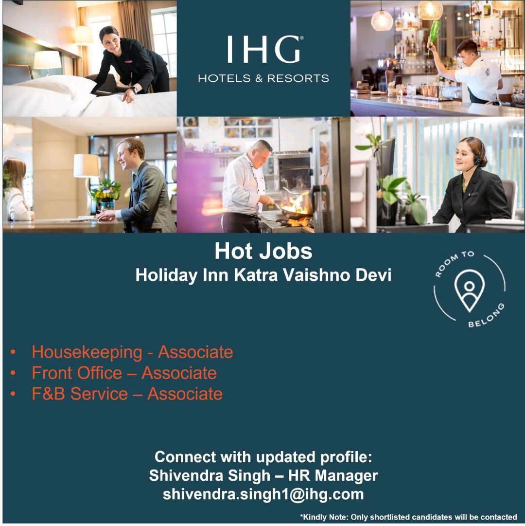 Sunny Choudhary on LinkedIn: #hiring #ihg Sunny Choudhary on LinkedIn: #hiring #ihg