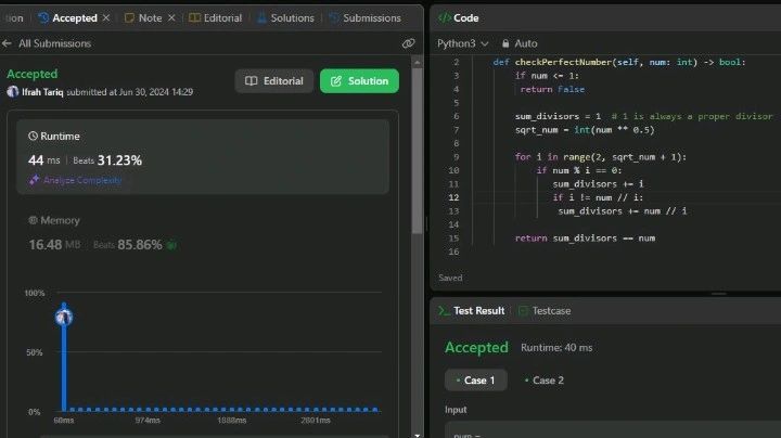 How I solved the Leetcode Challenge | Ifrah Tariq posted on the topic ... How I solved the Leetcode Challenge | Ifrah Tariq posted on the topic ...